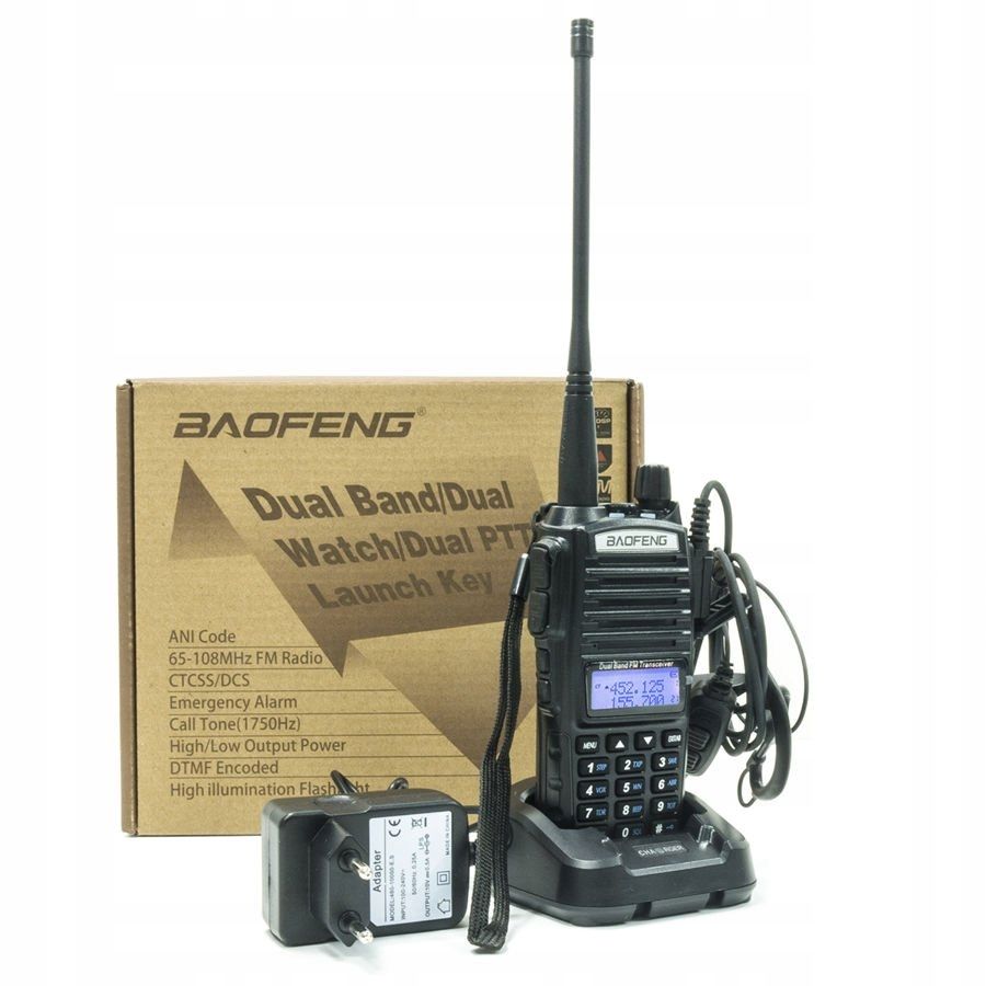 Baofeng UV-82 5W RADIOTELEFON KRÓTKOFALÓWKA PMR - ERLI.pl Baofeng UV-82 5W RADIOTELEFON KRÓTKOFALÓWKA PMR - ERLI.pl