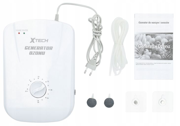 OZONATOR DO SAMOCHODU ŻYWNOŚCI GENERATOR OZONU MOC - ERLI.pl