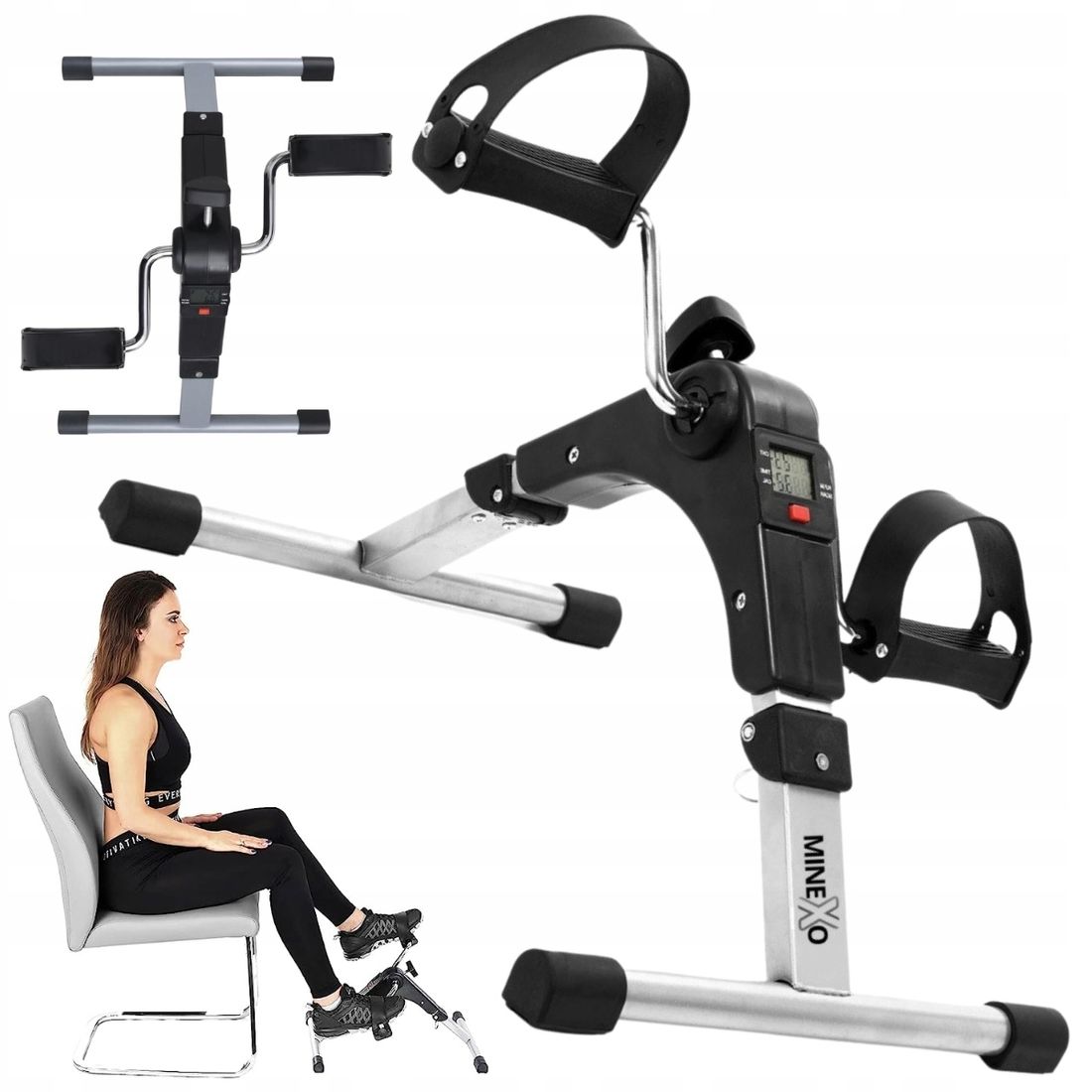 ROWEREK TRENINGOWY 2W1 SKŁADANY MINI Z LICZNIKIEM - ERLI.pl