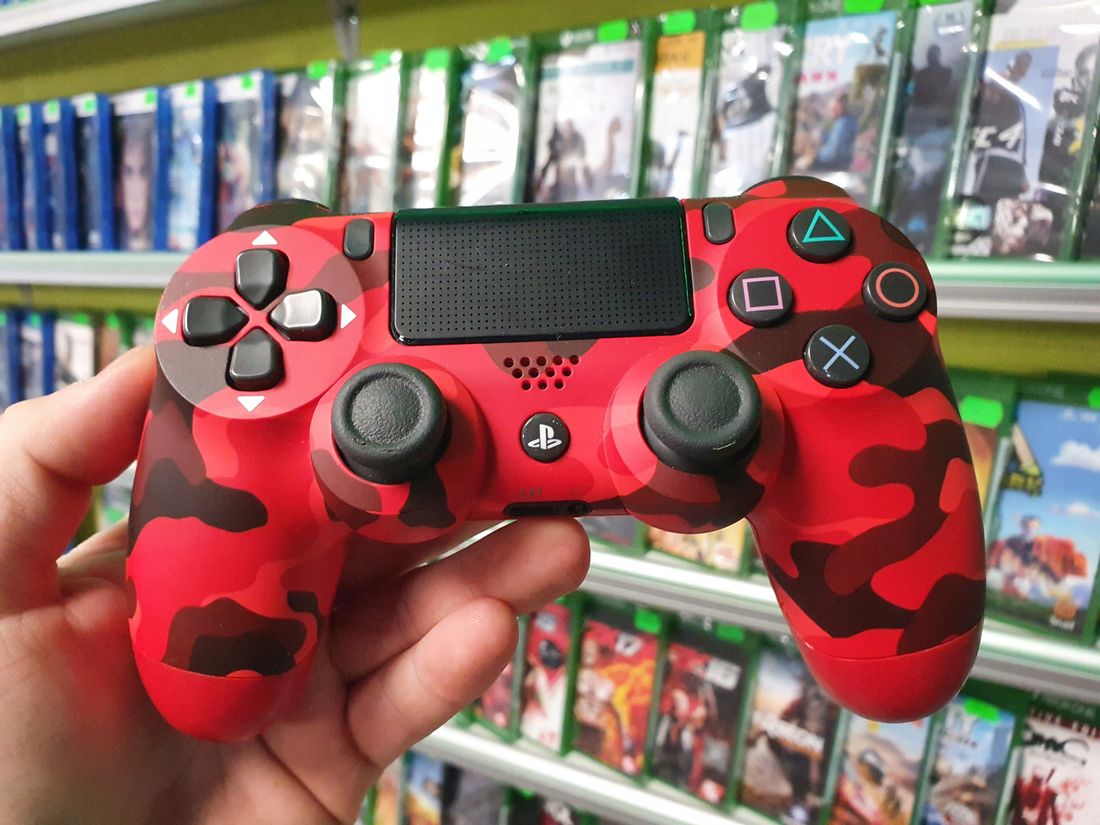 100% ORYGINALNY PAD PS4 SLIM PRO MODEL V2 CZERWONY MORO - ERLI.pl