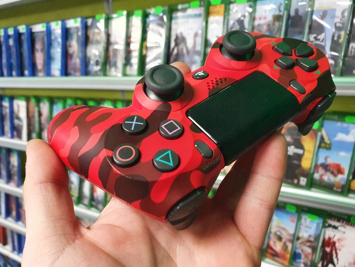 100% ORYGINALNY PAD PS4 SLIM PRO MODEL V2 CZERWONY MORO - ERLI.pl
