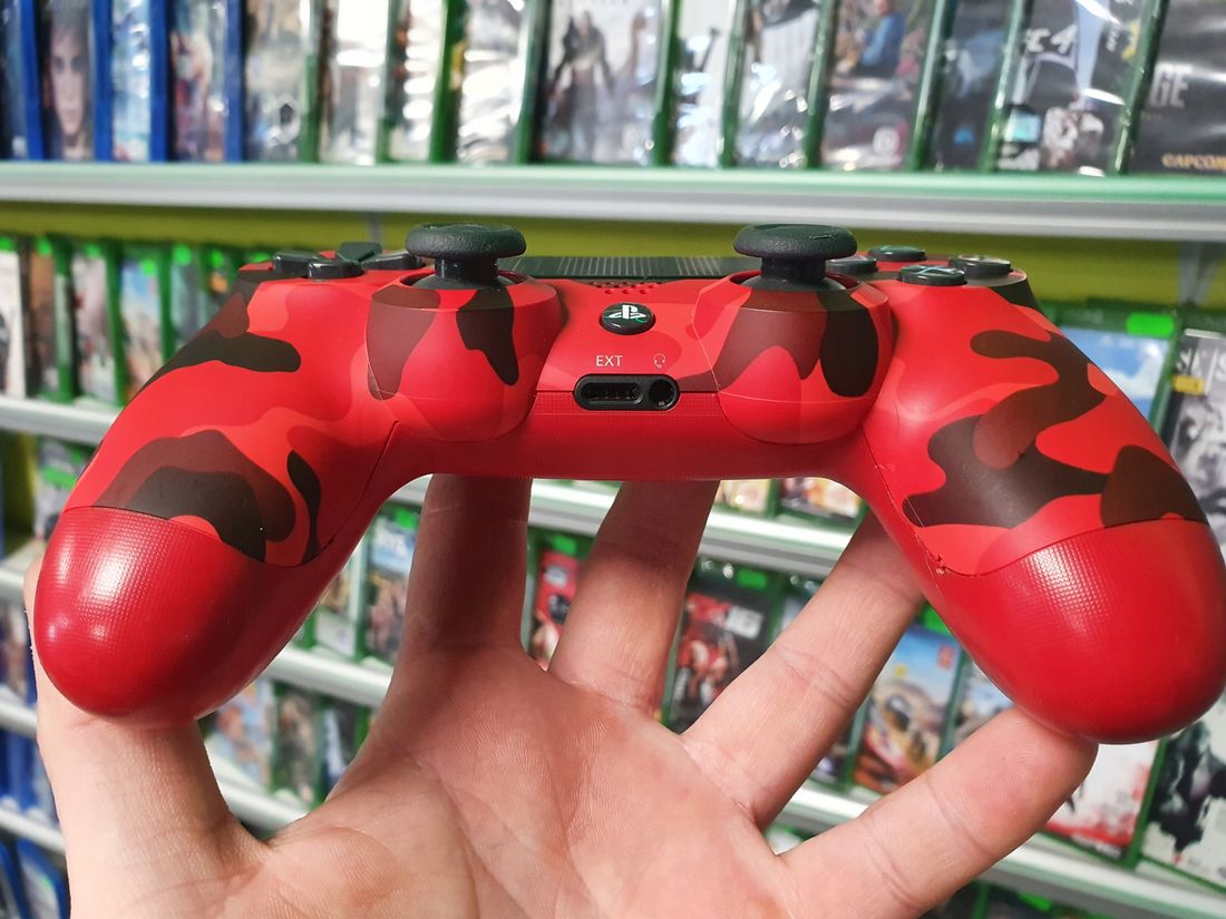 100% ORYGINALNY PAD PS4 SLIM PRO MODEL V2 CZERWONY MORO - ERLI.pl