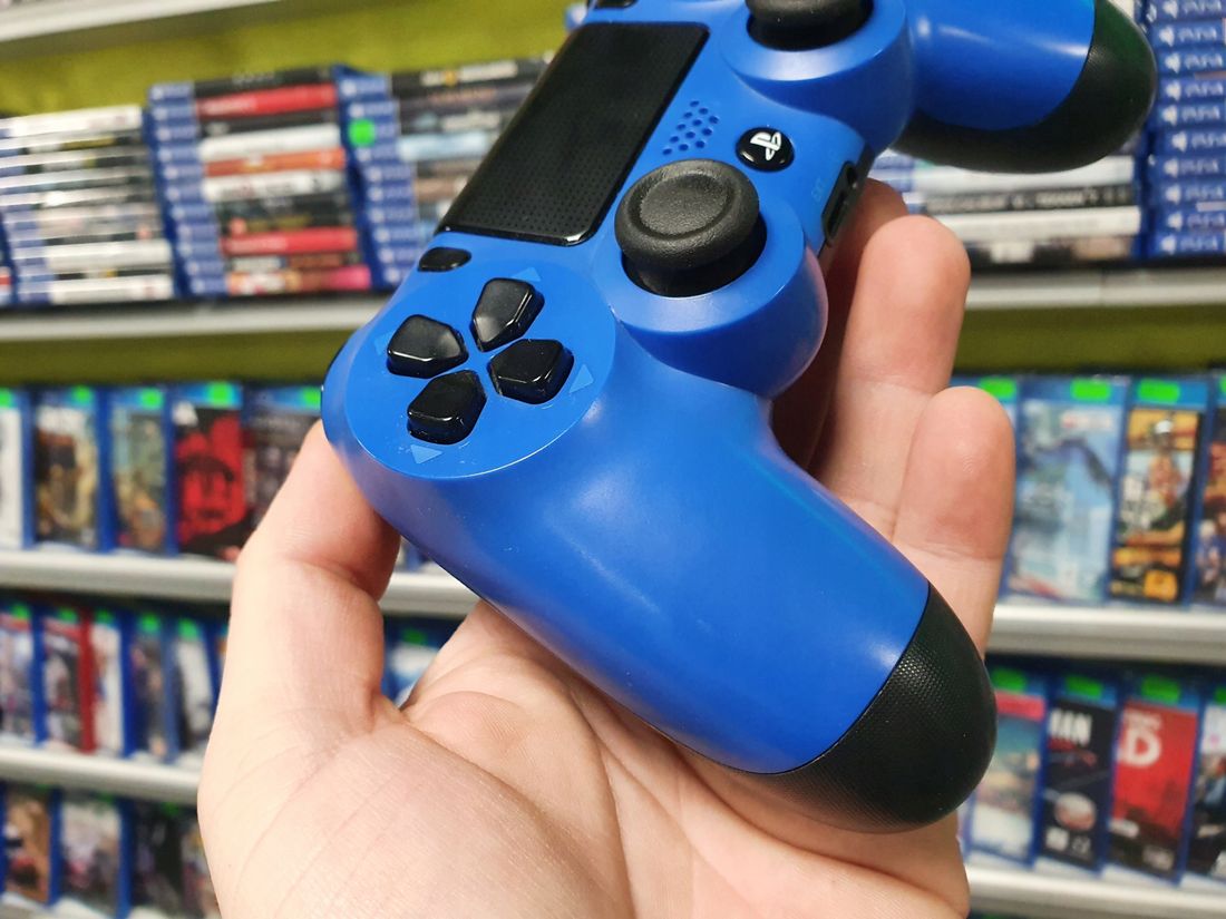 100% ORYGINALNY PAD PS4 DUALSHOCK 4 NIEBIESKI - ERLI.pl