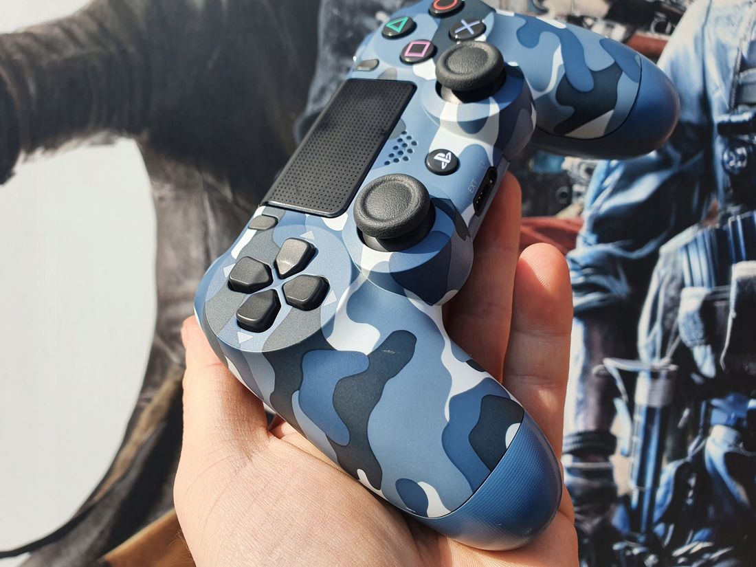 100% ORYGINALNY PAD PS4 DUALSHOCK 4 NIEBIESKI MORO - ERLI.pl