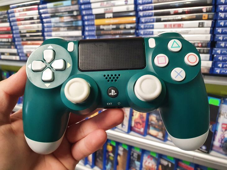 100% ORYGINALNY PAD PS4 DUALSHOCK 4 ALPINE GREEN ZIELONY - ERLI.pl