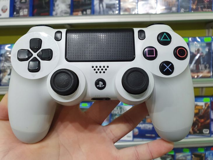 100% ORYGINALNY PAD PS4 DUALSHOCK 4 SLIM PRO BIAŁY – 165327216 - ERLI.pl