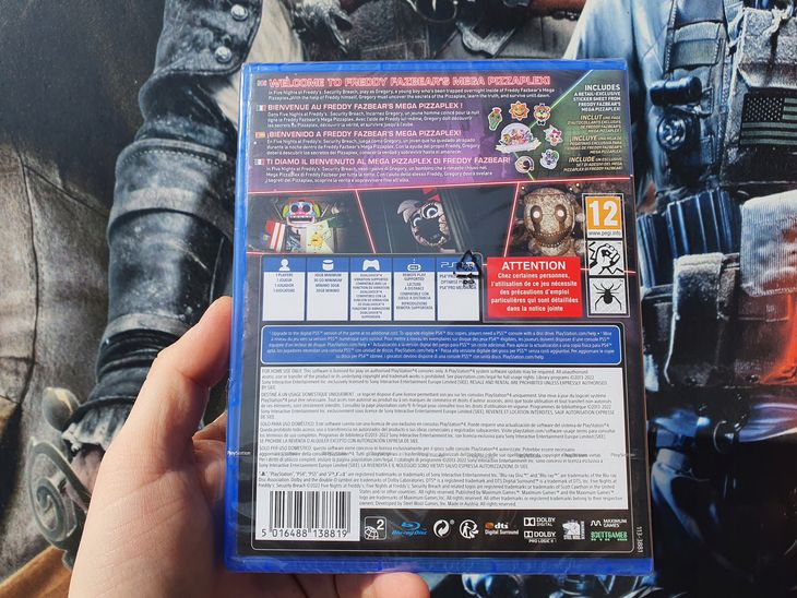 FNAF FIVE NIGHTS AT FREEDY'S SECURITY BREACH PS4 - ERLI.pl