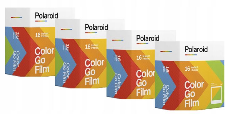 4x Wkład Polaroid Color GO Film (64szt.) Multipack - ERLI.pl