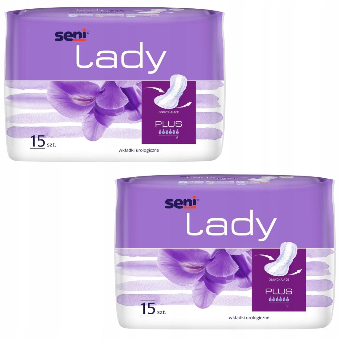 SENI LADY PLUS Wkładki urologiczne 30szt. - ERLI.pl