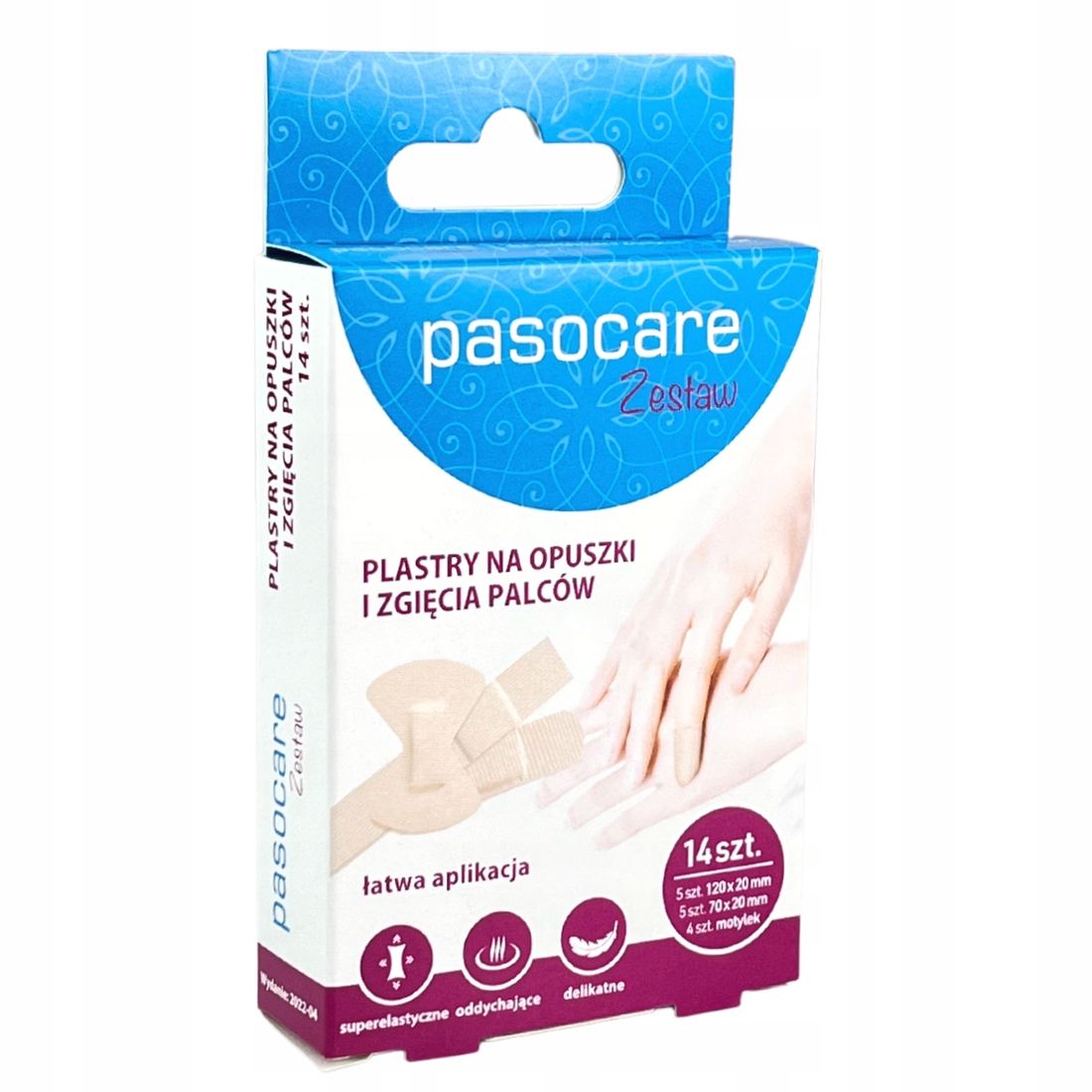 Plastry na opuszki i zgięcia palców 14szt Pasocare - ERLI.pl