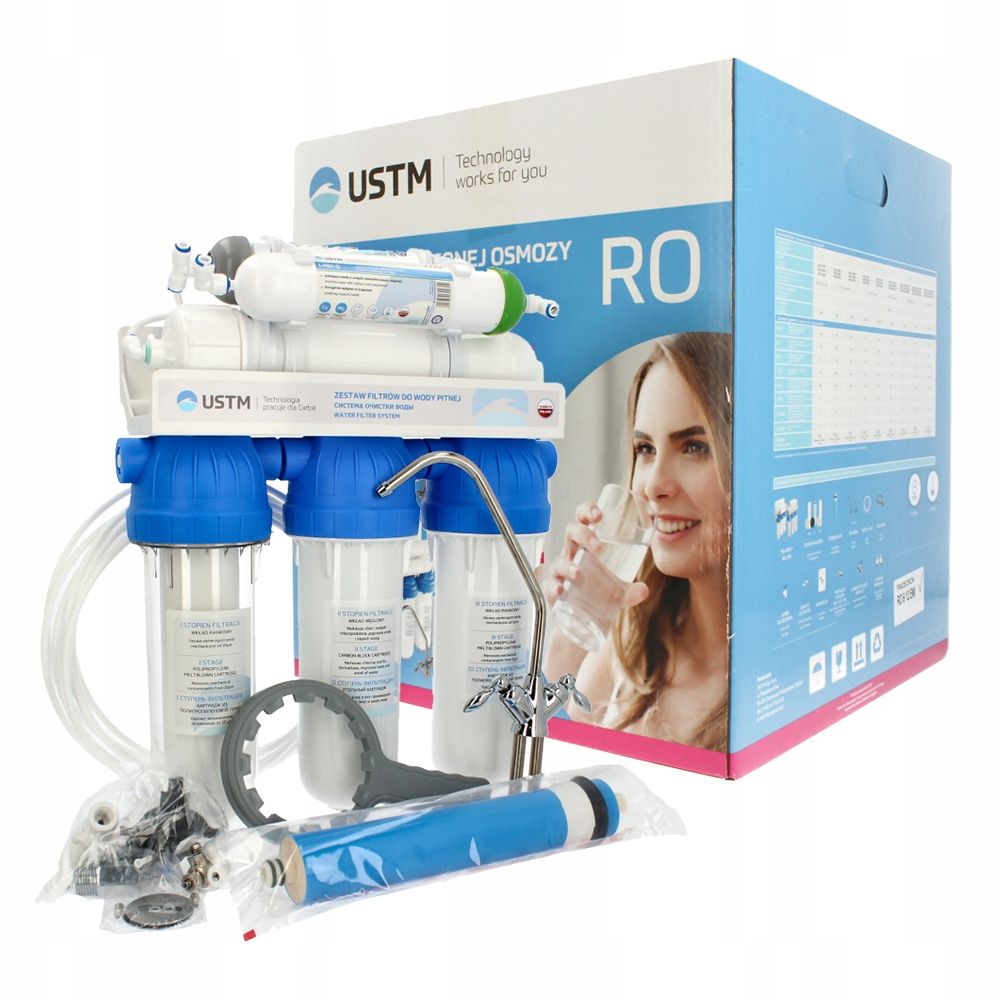 Filtry do wody System odwróconej osmozy R06 Zestaw - ERLI.pl