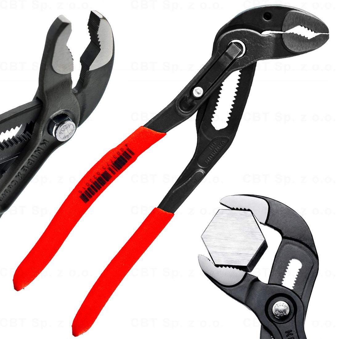 SZCZYPCE NASTAWNE KLUCZ DO RUR COBRA 180 mm KNIPEX - ERLI.pl SZCZYPCE NASTAWNE KLUCZ DO RUR COBRA 180 mm KNIPEX - ERLI.pl
