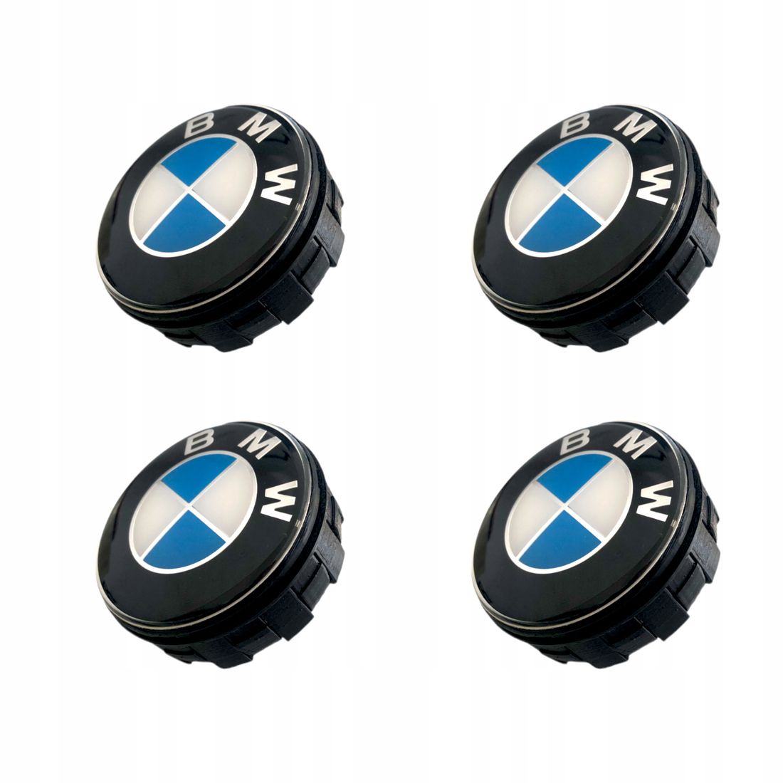 BMW RUCHOME OBROTOWE DEKIELKI DO FELG 68MM 3D KOMPLET 4SZT – 153171743 - ERLI.pl