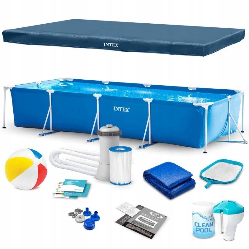 INTEX 28273 Basen ogrodowy stelażowy 450x220x84 15 - ERLI.pl