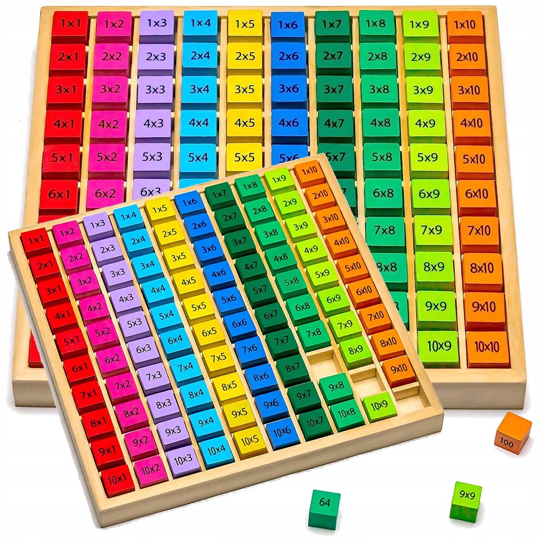 TABLICZKA MNOŻENIA Drewniana tablica mnożenie – 153564921 - ERLI.pl