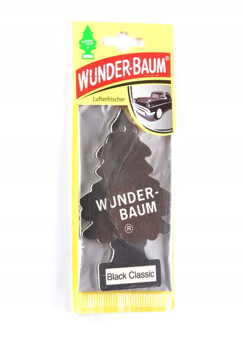 WUNDER BAUM CHOINKA ZAPACHOWA - BLACK CLASSIC - ERLI.pl