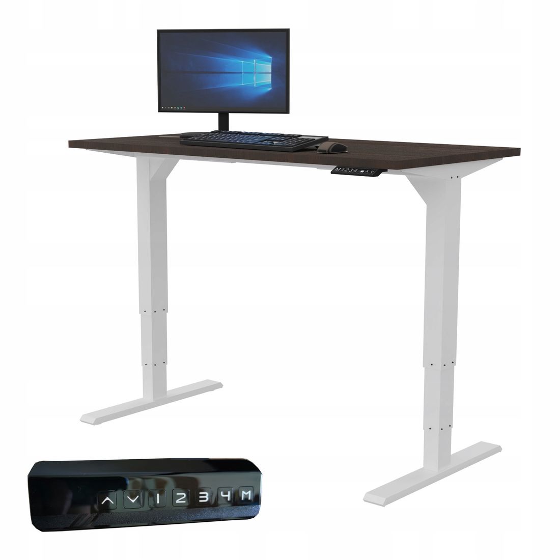 Biurko podnoszone 180 cm z Elektryczną Regulacją – 153953935 - ERLI.pl