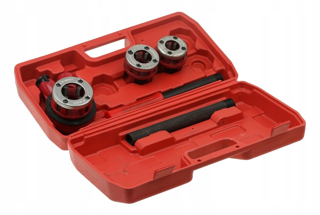 GWINTOWNICA DO RUR Z GRZECHOTKĄ 1/2' 3/4' 1 ZESTAW - ERLI.pl