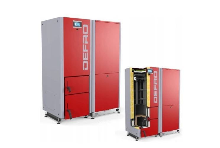 Piec Defro stalowy na pellet 10 kW - ERLI.pl