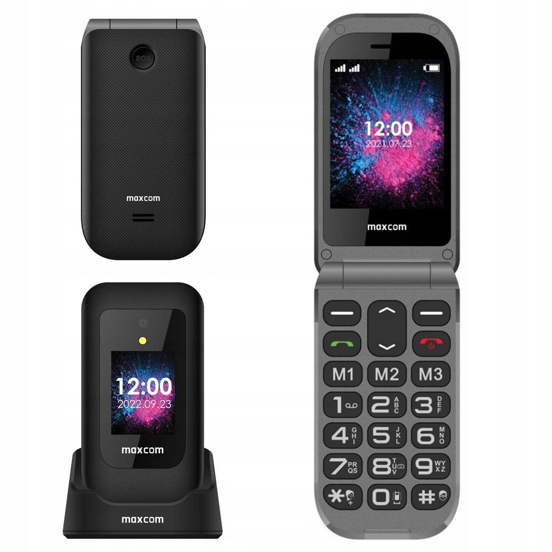 NOWY TELEFON Maxcom MM827 Z KLAPKĄ MM827 4G mx-37 - ERLI.pl
