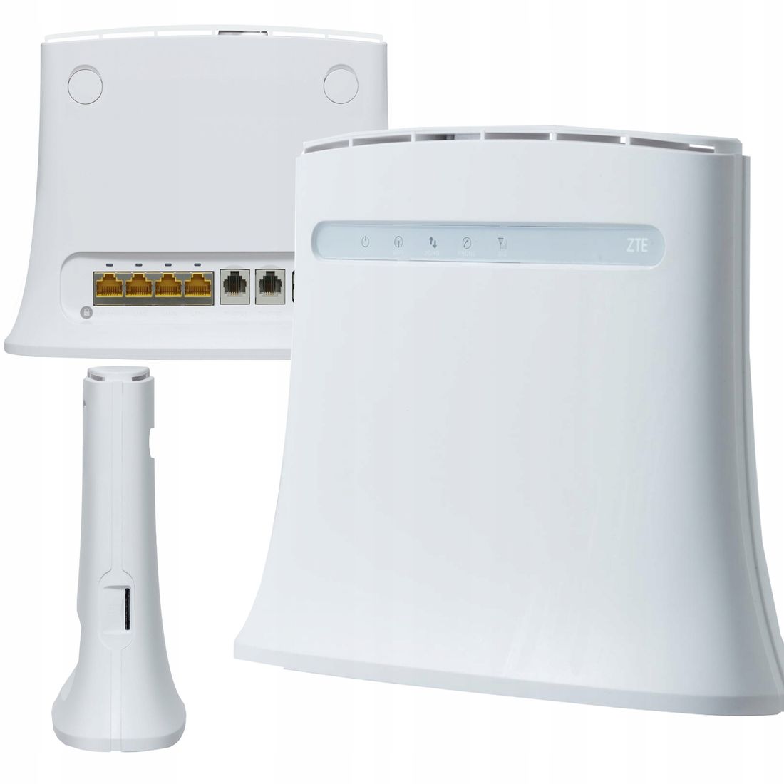 Router ZTE MF283v NA KARTE SIM RUTER WI-FI BIAŁY - ERLI.pl