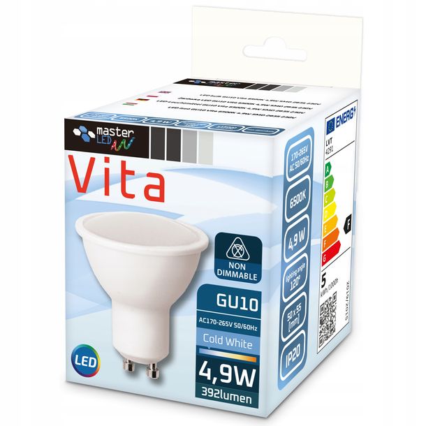 Żarówka LED dioda GU10 2835 5W 230V - ERLI.pl Żarówka LED dioda GU10 2835 5W 230V - ERLI.pl