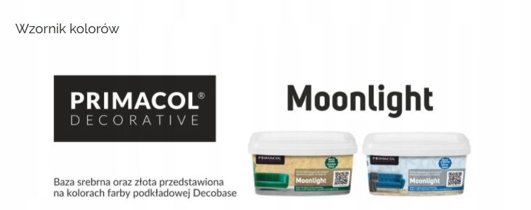 PRIMACOL FARBA DEKORACYJNA MOONLIGHT ZŁOTA 1L - ERLI.pl