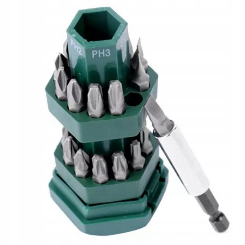 BOSCH ZESTAW BITÓW DO WKRĘTAREK BIG BIT 25 SZTUK 2607019503 - ERLI.pl