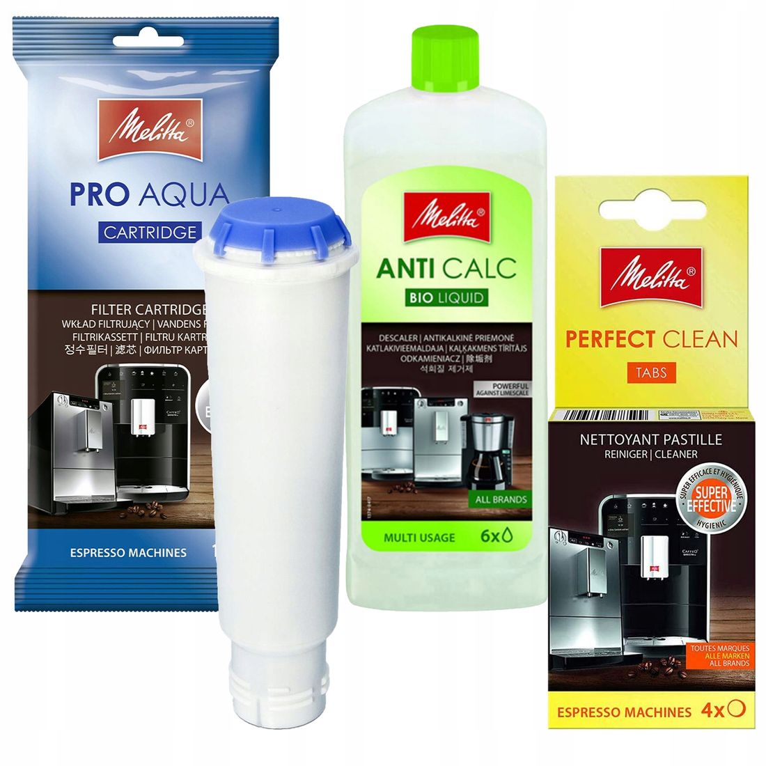 ODKAMIENIACZ FILTR TABLETKI DO EKSPRESU MELITTA - ERLI.pl