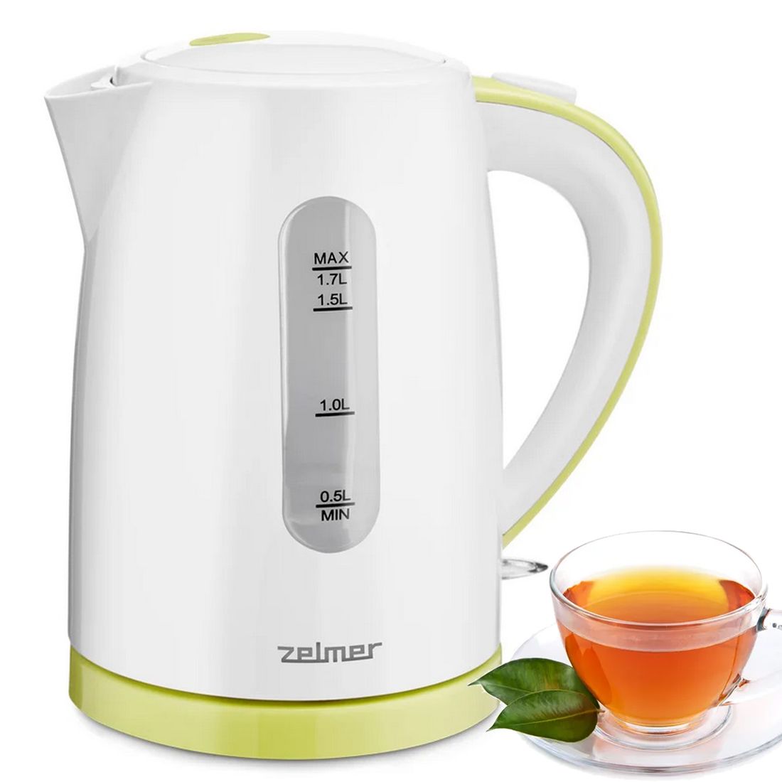CZAJNIK BEZPRZEWODOWY ELEKTRYCZNY ZELMER 1,7L 2200 – 155568743 - ERLI.pl