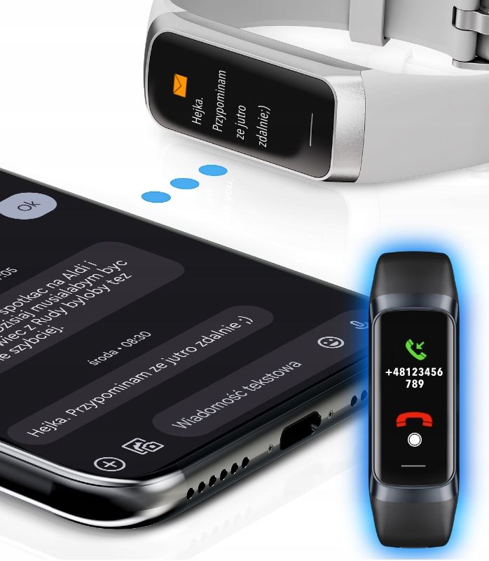 SMARTWATCH KARDIOWATCH SPORT AMOLED PL + SŁUCHAWKI - ERLI.pl