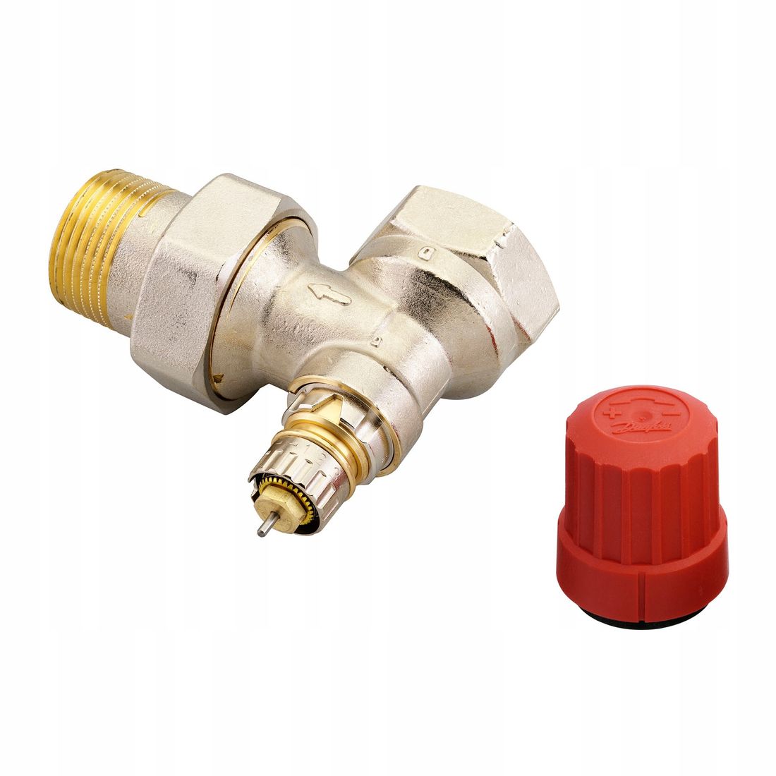 DANFOSS ZAWÓR TERMOSTATYCZNY KĄTOWY RA-N 25 - ERLI.pl