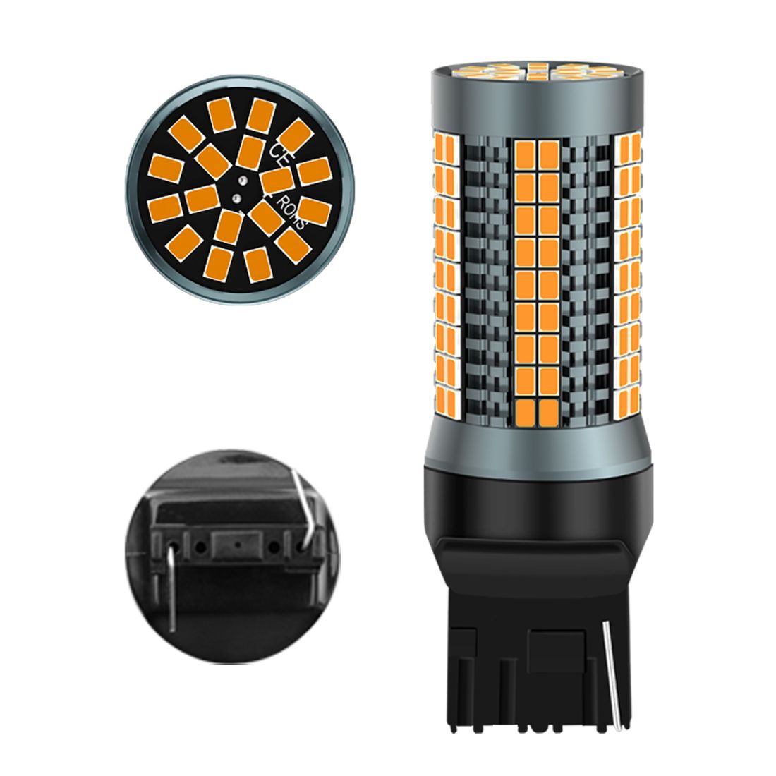 ŻARÓWKA LED W21W T20 XSTORM POMARAŃCZOWA KIERUNKI - ERLI.pl ŻARÓWKA LED W21W T20 XSTORM POMARAŃCZOWA KIERUNKI - ERLI.pl