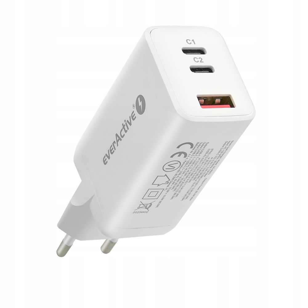 ŁADOWARKA GaN 65W USB 2X USB-C POWER DELIVERY PD - ERLI.pl ŁADOWARKA GaN 65W USB 2X USB-C POWER DELIVERY PD - ERLI.pl