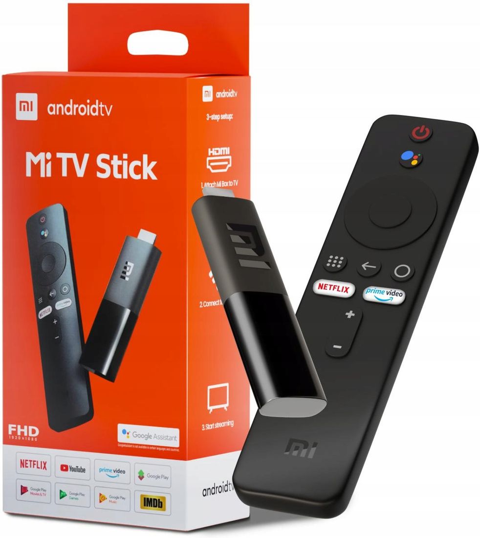 Odtwarzacz multimedialny Xiaomi Mi TV Stick SMART – 156579459 - ERLI.pl