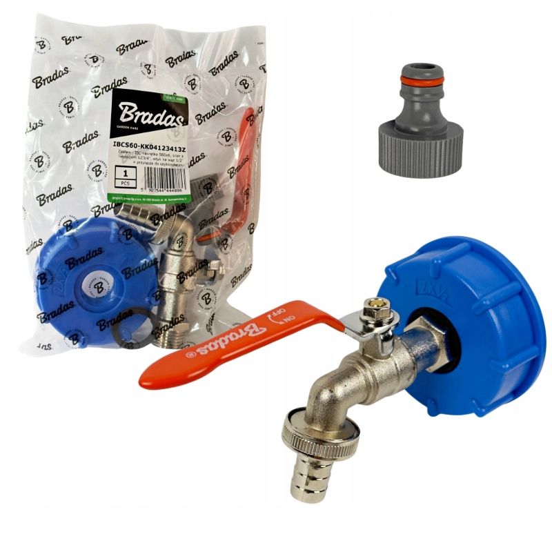 Zawór Kran Bradas1/2 Korek IBC Mauzera Beczki 1000 – 156829488 - ERLI.pl