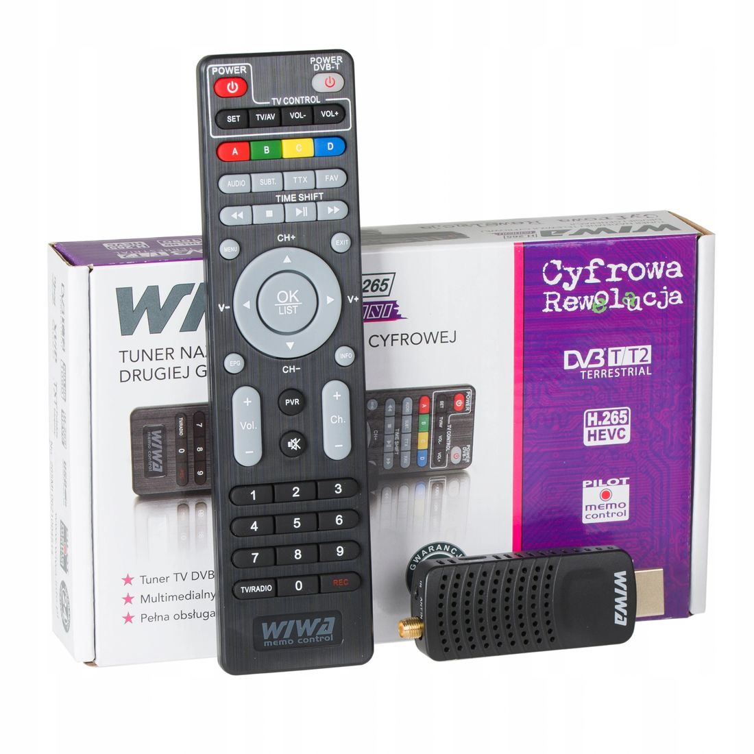 Tuner DVB-T2 Wiwa H.265 MINI dekoder - ERLI.pl
