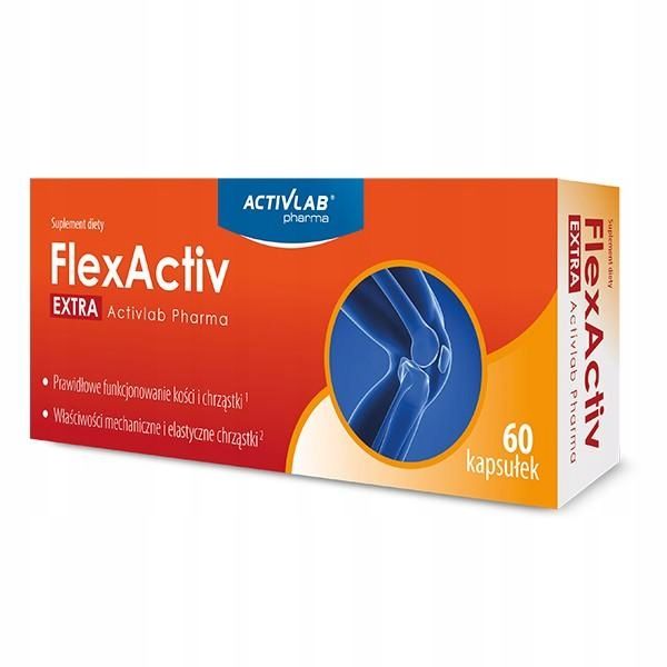 Flexactiv Extra 60kaps. Activlab stawy, kolagen - ERLI.pl