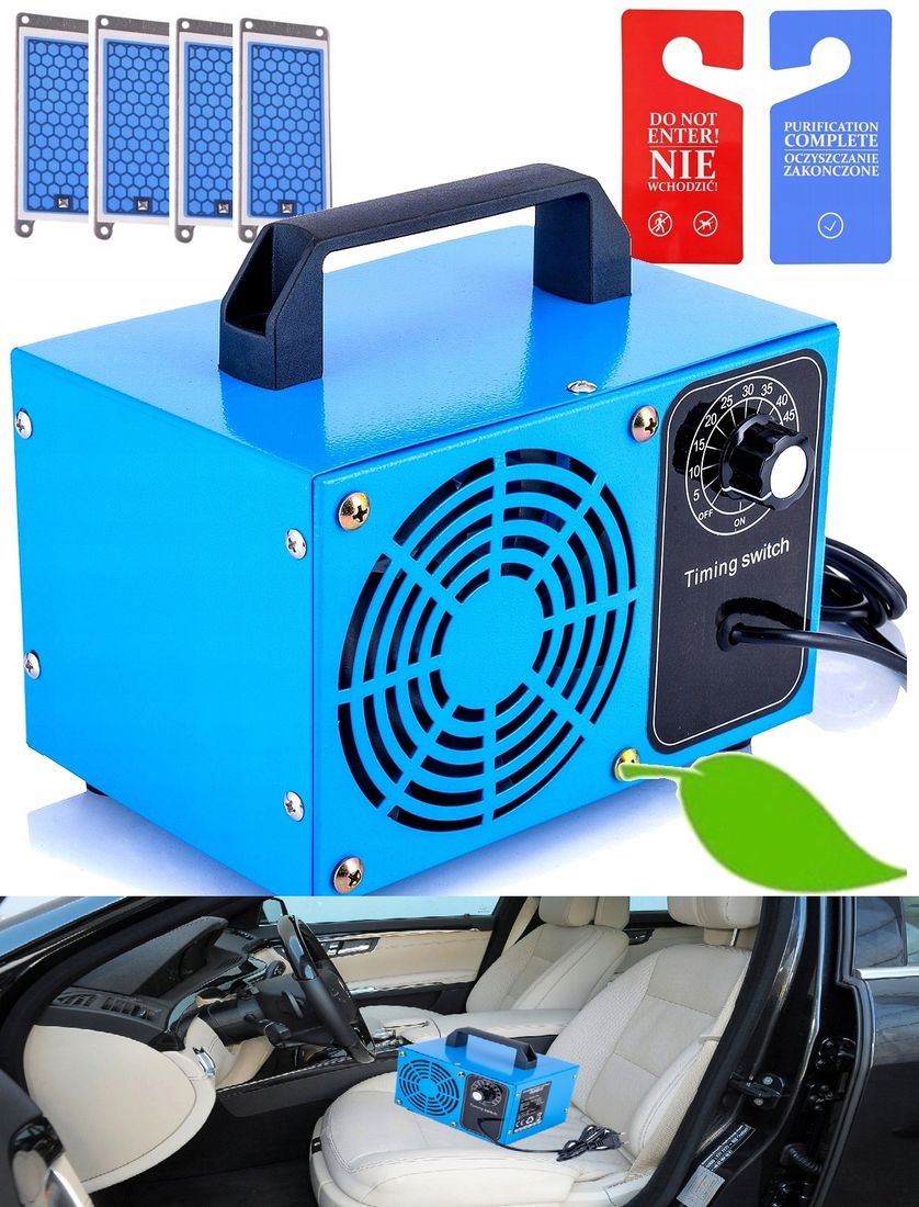 GENERATOR OZONU OZONATOR DO OCZYSZCZANIA POWIETRZA - ERLI.pl