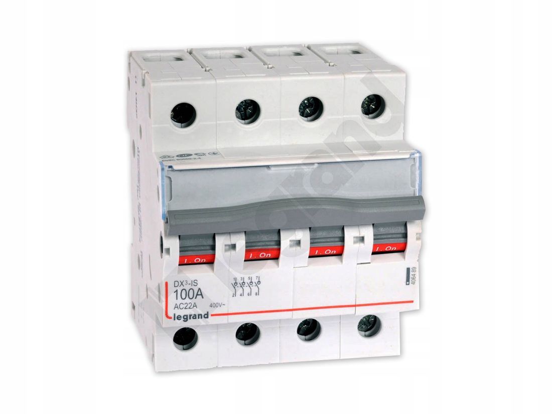 LEGRAND Rozłącznik izolacyjny 4P 100A FR304 – 157315421 - ERLI.pl