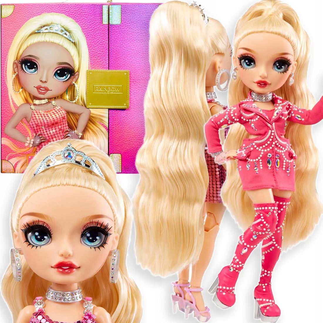 RAINBOW HIGH LALKA PARIS HILTON ZESTAW 587002 MGA - ERLI.pl