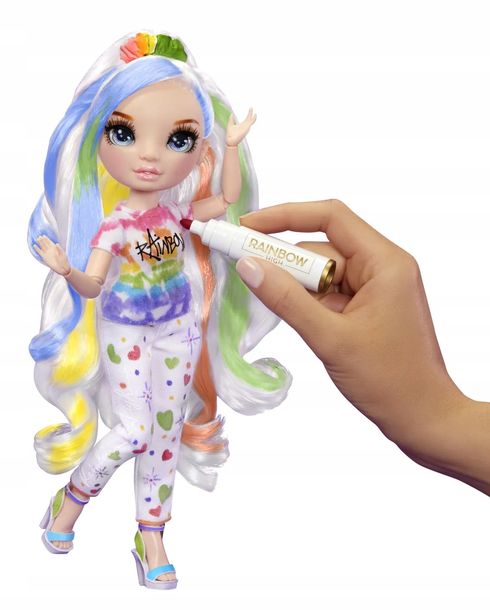 Rainbow High Lalka Color Create do Kolorowania - ERLI.pl