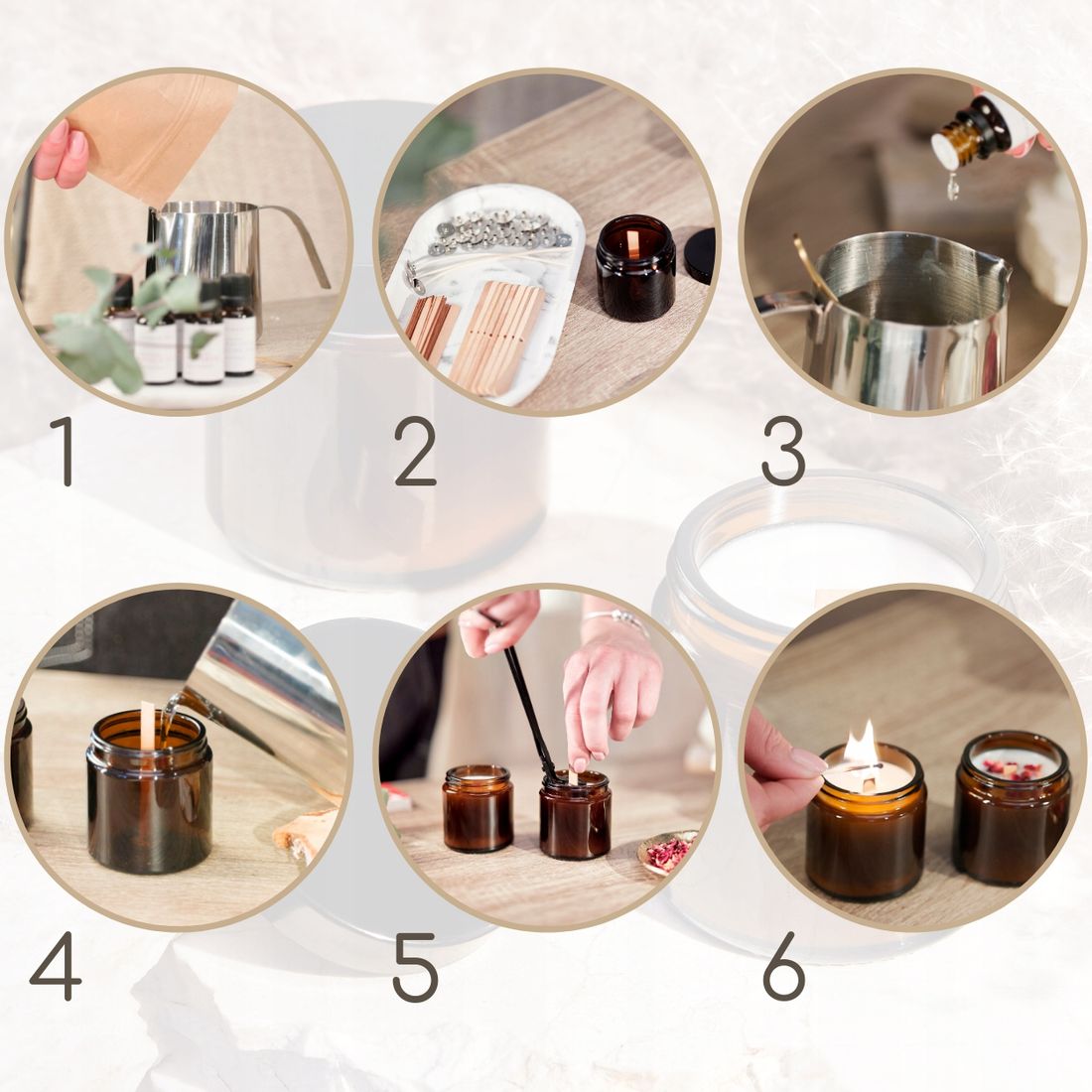 ZESTAW DO ROBIENIA ŚWIECZEK WOSK FOREMKI 59w1 - ERLI.pl