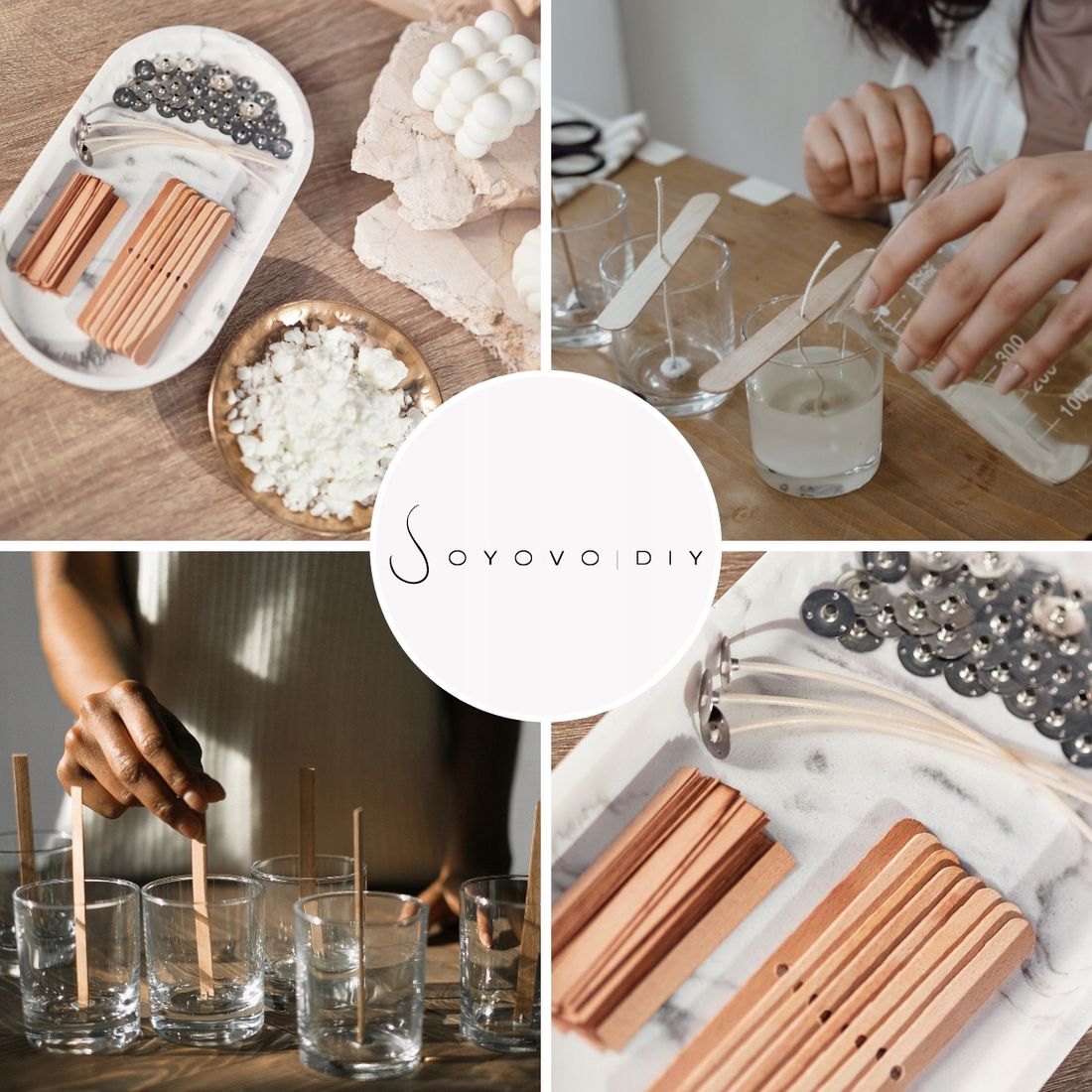 ZESTAW DO ROBIENIA ŚWIECZEK WOSK FOREMKI 59w1 - ERLI.pl