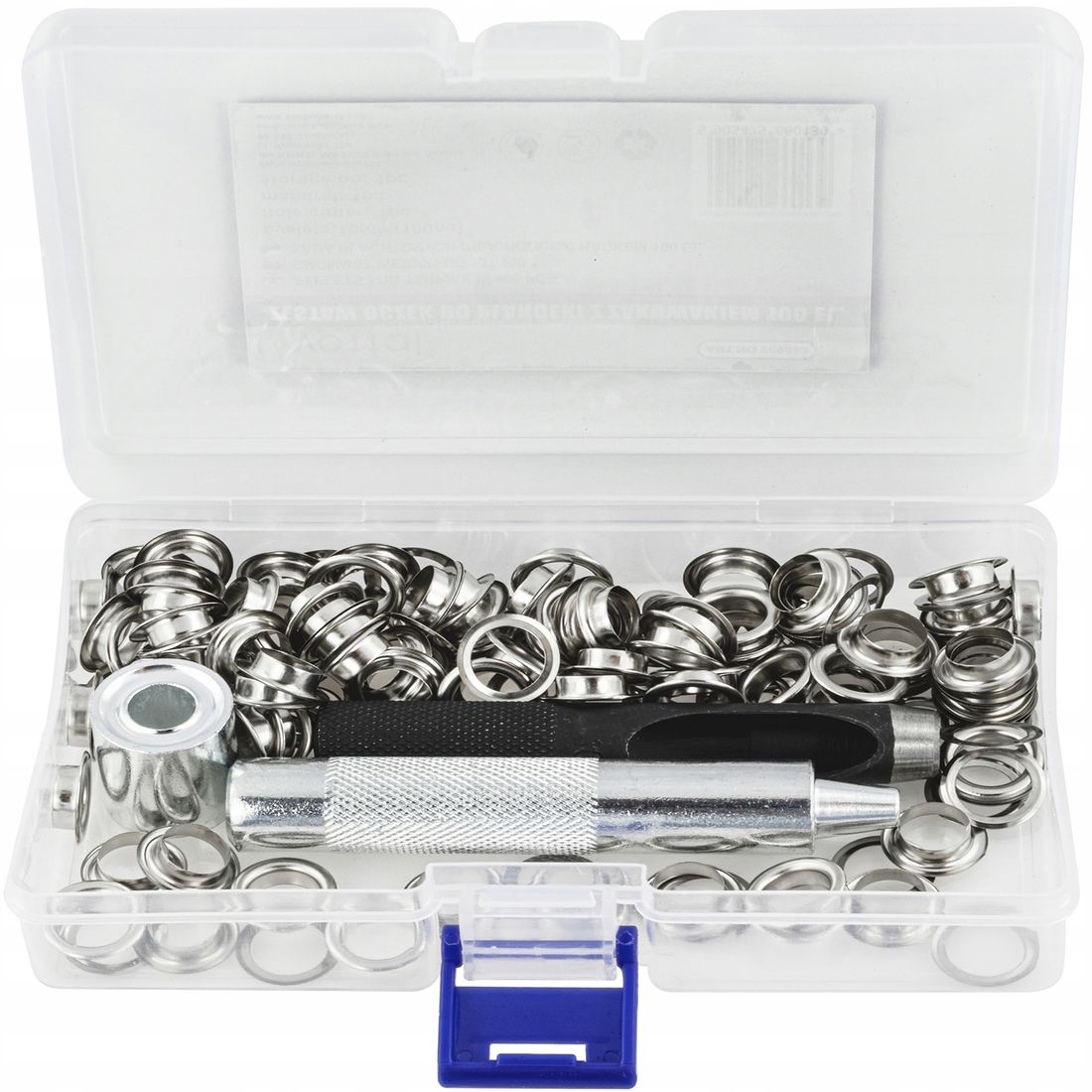 ZESTAW OCZKA DZIURKACZ 10MM NAPY PLANDEKI 100 SZT. - ERLI.pl