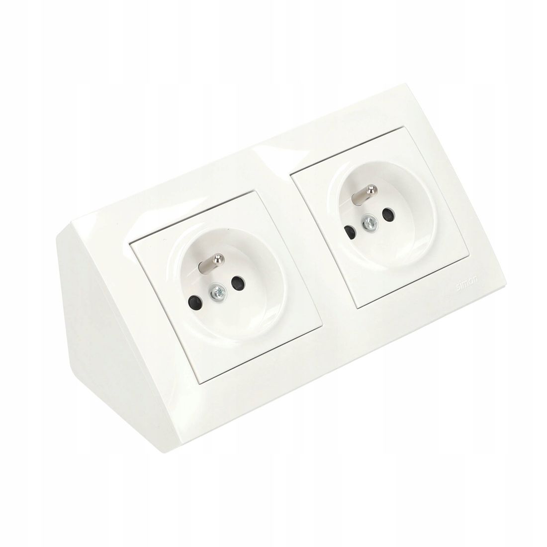 SIMON 54 GNIAZDO MEBLOWE NAROŻNE BIURKOWE BIAŁE – 132456474 - ERLI.pl