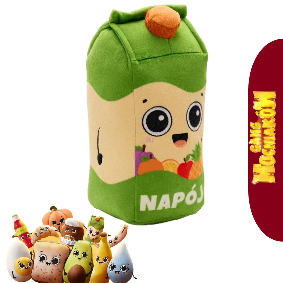 GANG MOCNIAKÓW Napój NORBERT Maskotka Pluszowa 2023 - ERLI.pl