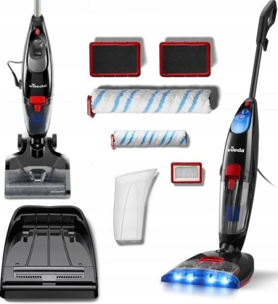 Odkurzacz pionowy myjący mop 3w1 Vileda JetClean - ERLI.pl