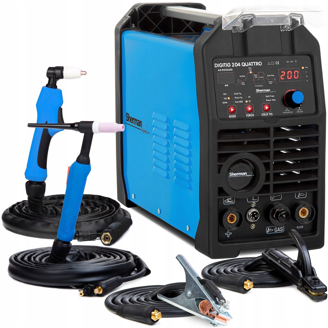SPAWARKA INWERTOROWA PRZECINARKA PLAZMOWA SHERMAN DIGITIG 204 QUATTRO 200A – 157809192 - ERLI.pl