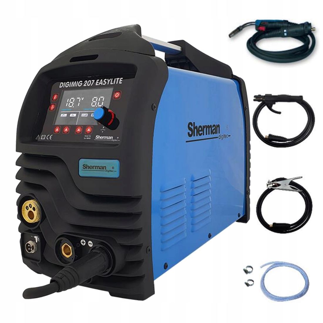 SPAWARKA MIGOMAT SHERMAN DIGIMIG 207 EASYLITE MIG MMA TIG IGBT SYNERGIA VRD - ERLI.pl